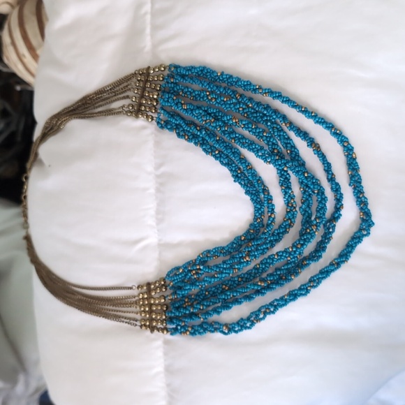 Jewelry | Multi Strand Seed Bead Necklace | Poshmark